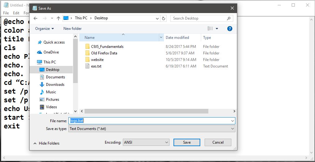 How to make key logger using notepad? - Technoresult