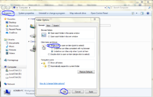 How to open files with a single click in Windows? - Technoresult