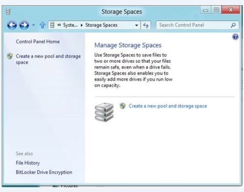 What is Windows 10 storage space and how to create ? - Technoresult