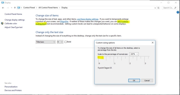 How To Change DPI Scaling For Displays In Windows 10? - Technoresult