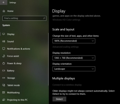 Screen Resolution Problem after Windows Update? - Technoresult