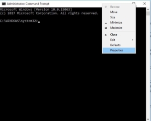 How to change Command Prompt Screen Buffer size? - Technoresult