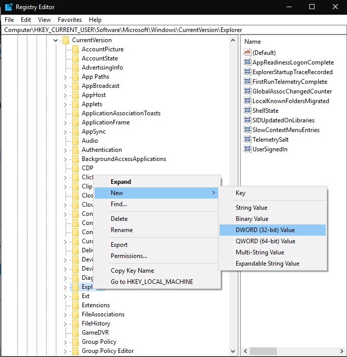 How to change Alt+Tab view classic or thumbnail? - Technoresult