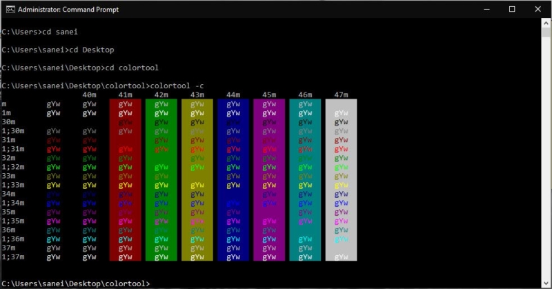 Microsoft Released New ColorTool to change Cmd Prompt color scheme ...