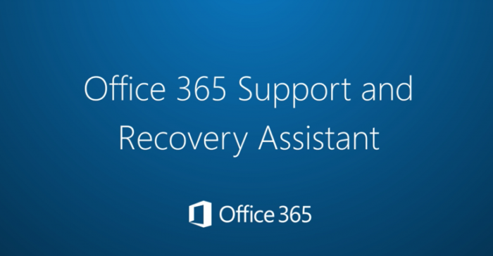 Microsoft support and recovery assistant office 365 - engineerposa