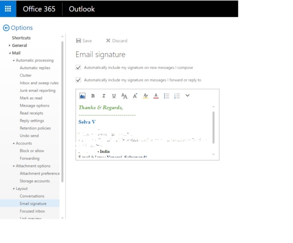 How to create Onedrive signature? - Technoresult