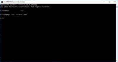 How to Enable Telnet Using PowerShell in Windows 10? - Technoresult