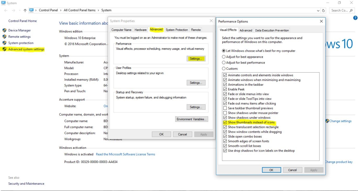 How to Enable Thumbnail Previews in windows Explorer? - Technoresult