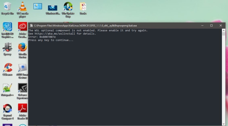 How To Install Kali Linux inside Windows 10 Using WSL? - Technoresult