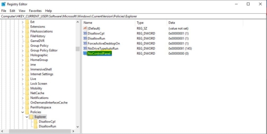 How to Enable or Disable Control Panel and windows 10 settings ...