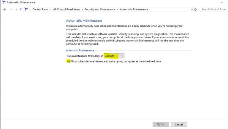 How to start, Stop, Schedule and Disable Automatic Maintenance Mode in ...