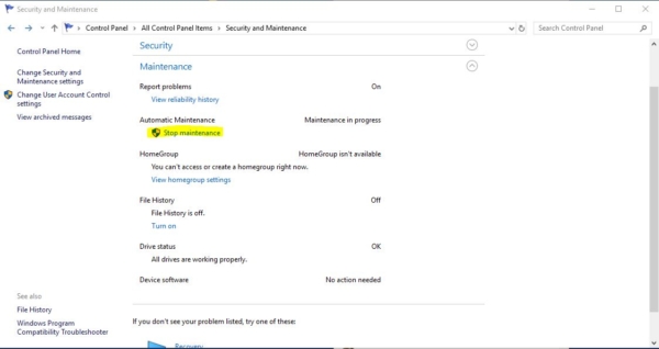 How to start, Stop, Schedule and Disable Automatic Maintenance Mode in ...
