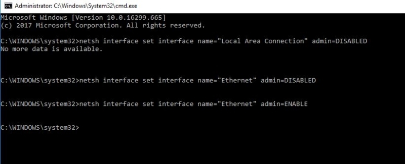 How to Disable LAN connection from CMD in windows 7/8/10? - Technoresult