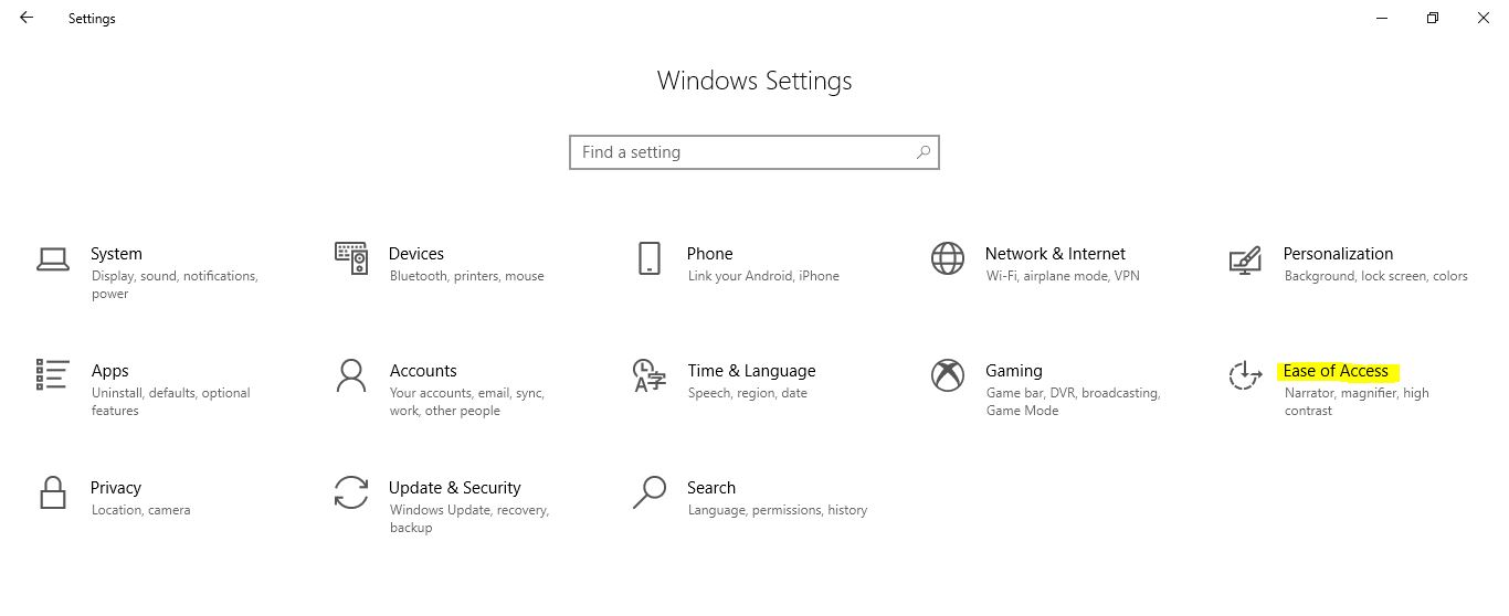 How to Enable/Disable Gray scale mode in windows 10? - Technoresult