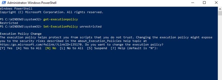 Fix Execution Of Scripts Is Disabled On This System Technoresult