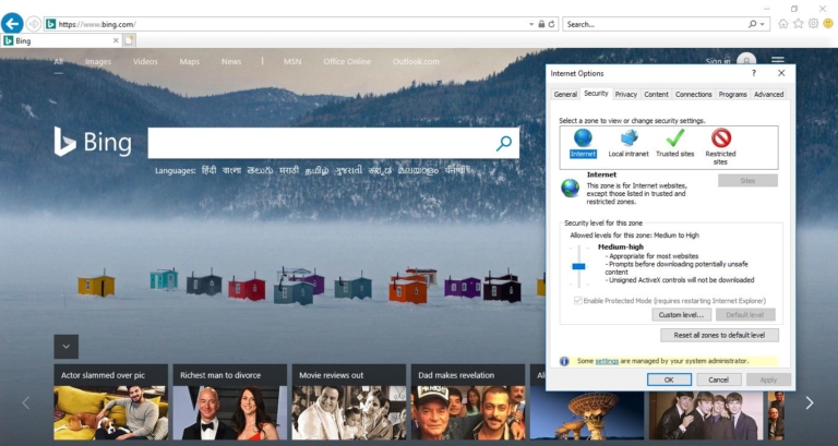 How to Disable Protected Mode in Internet Explorer windows 10 ...