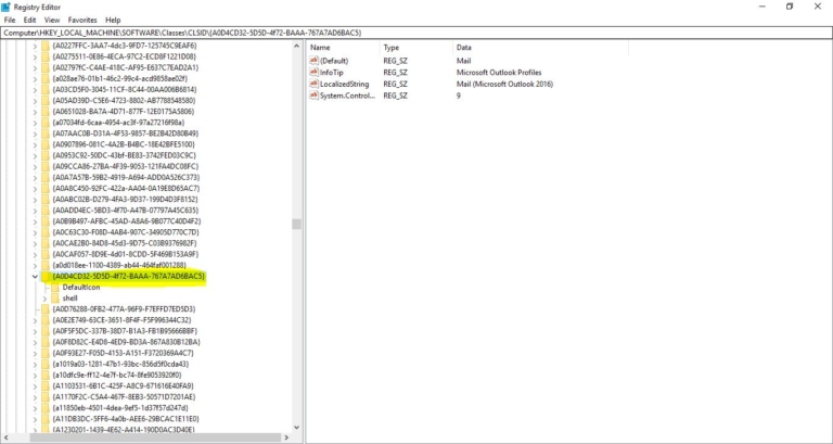Mail 32 Bit Control Panel Icon Missing in windows 10 - Technoresult