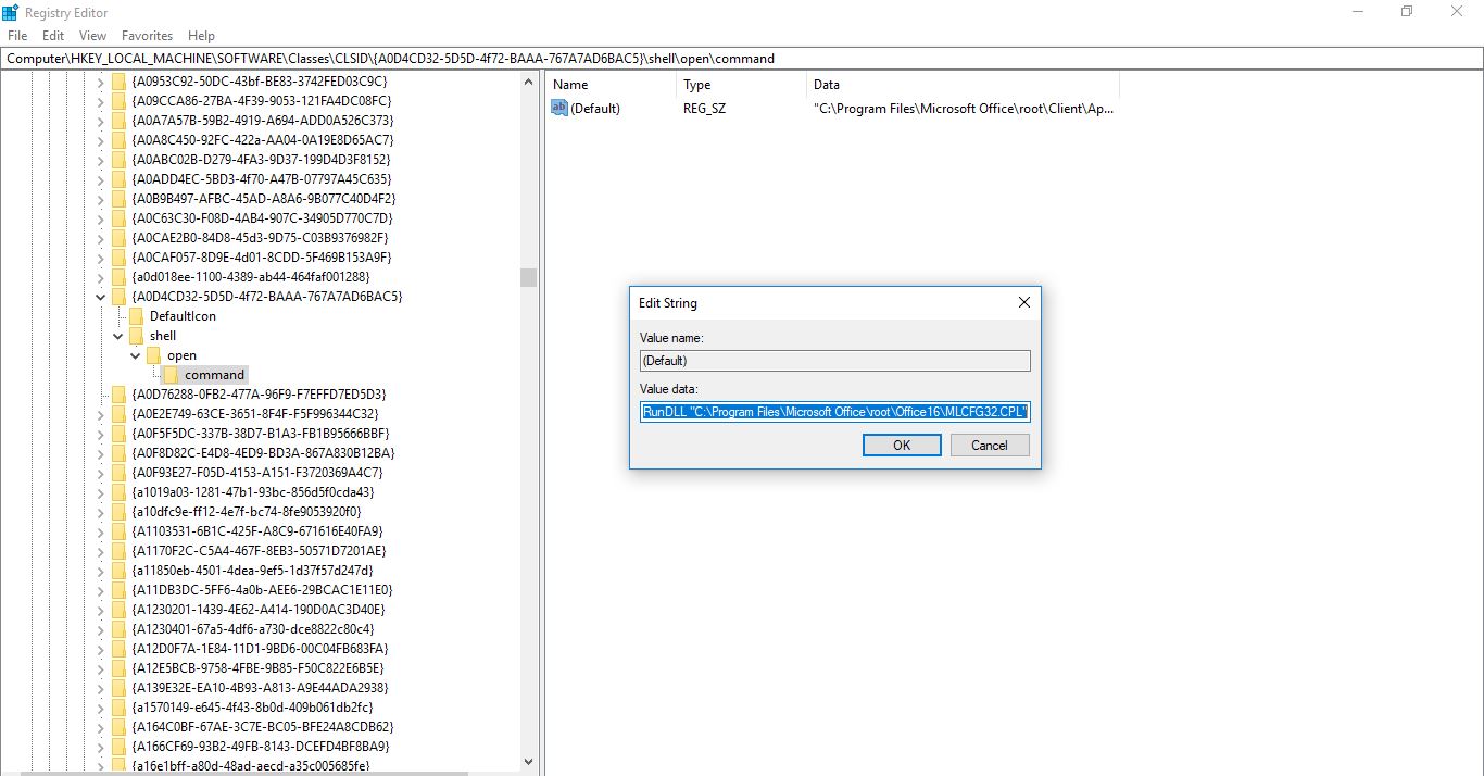 Mail 32 Bit Control Panel Icon Missing in windows 10 - Technoresult