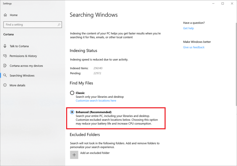 Enable Enhance Mode in Windows 10 1903 - Technoresult