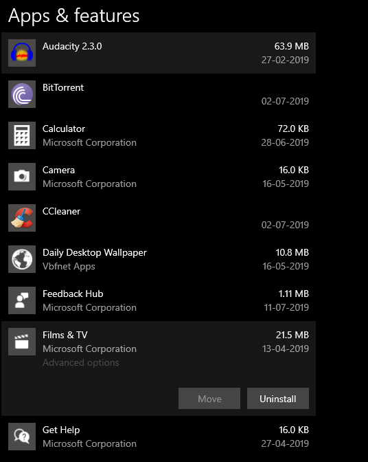 Uninstall Movies and TV App in windows 10. - Technoresult
