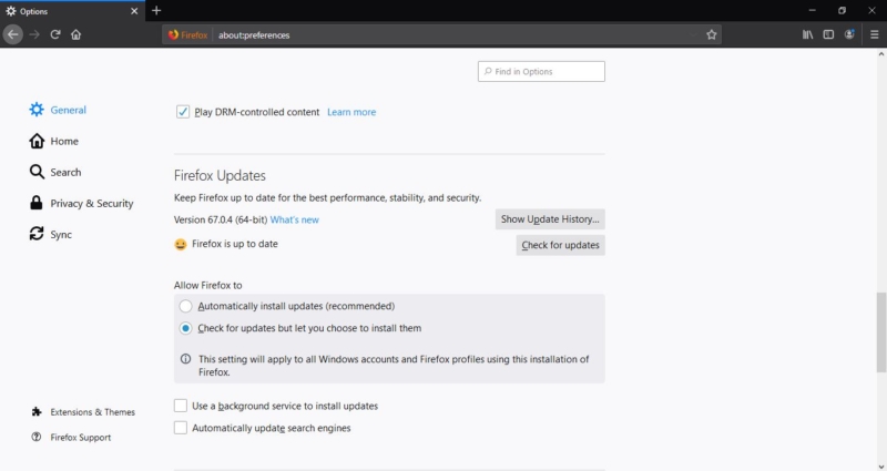 How to Disable Auto Update in Browsers? - Technoresult