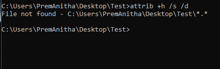How to Hide Folder in different way on windows 10? - Technoresult