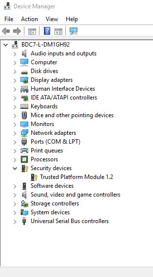 How to Check TPM status in windows 10? - Technoresult