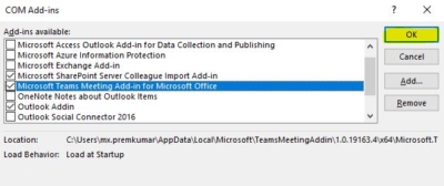 How To fix Teams Add-in Not showing in Outlook? - Technoresult