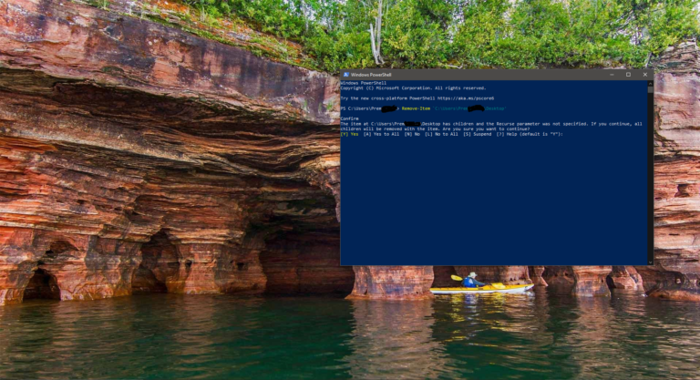 How To Delete Files And Folders Using Powershell In Windows 10 Technoresult