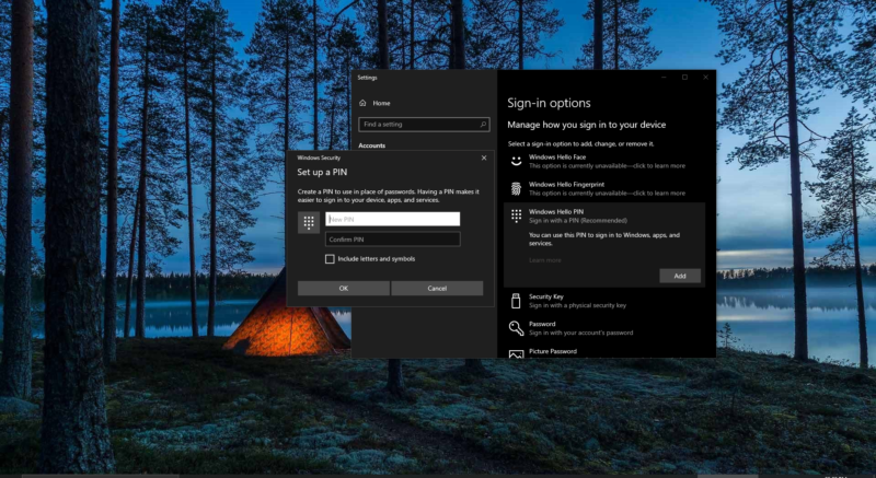 What is PIN History and How to disable/Enable PIN History in Windows 10 ...