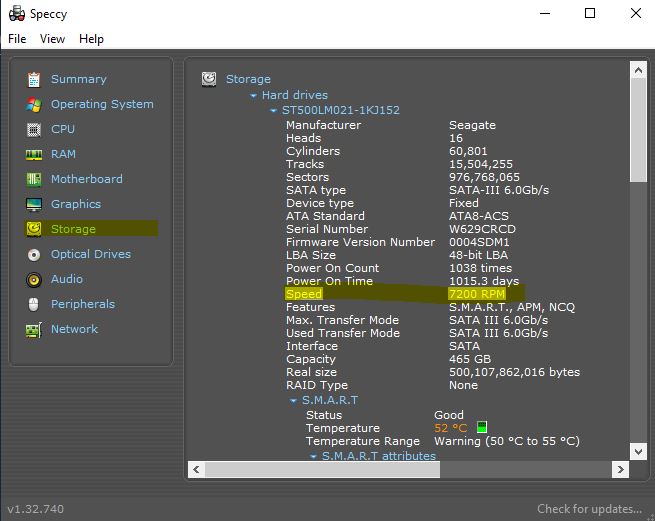 How to Check Hard Drive RPM in Windows 10? - Technoresult