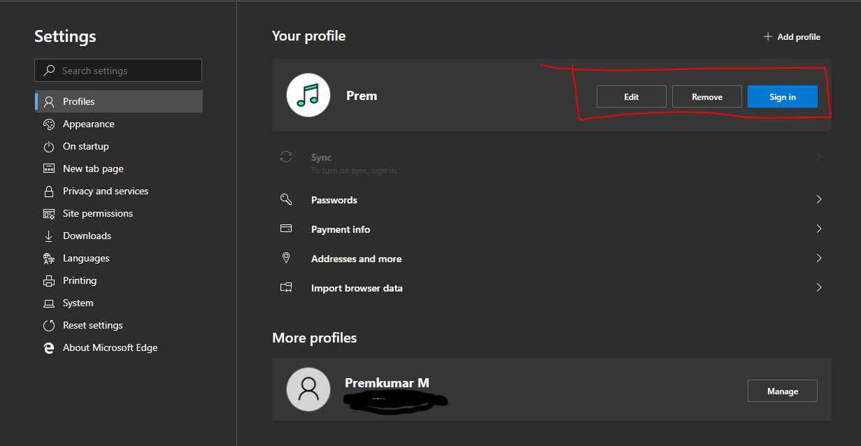 How to Create Profile in Microsoft Chromium Edge Browser? - Technoresult