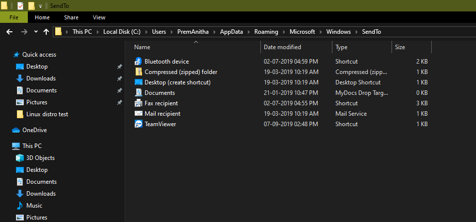 Fix Compressed (Zipped) Folder Missing from Send to Menu - Technoresult Fix Compressed (Zipped) Folder Missing from Send to Menu - Technoresult