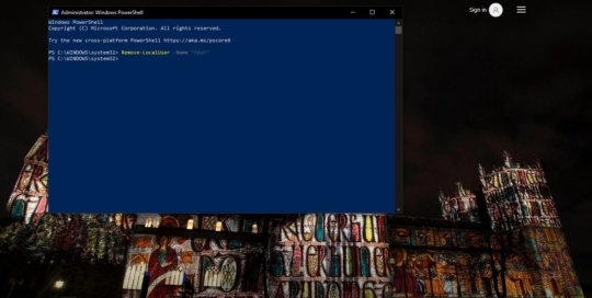 Delete Local User Account Using Powershell Script Technoresult