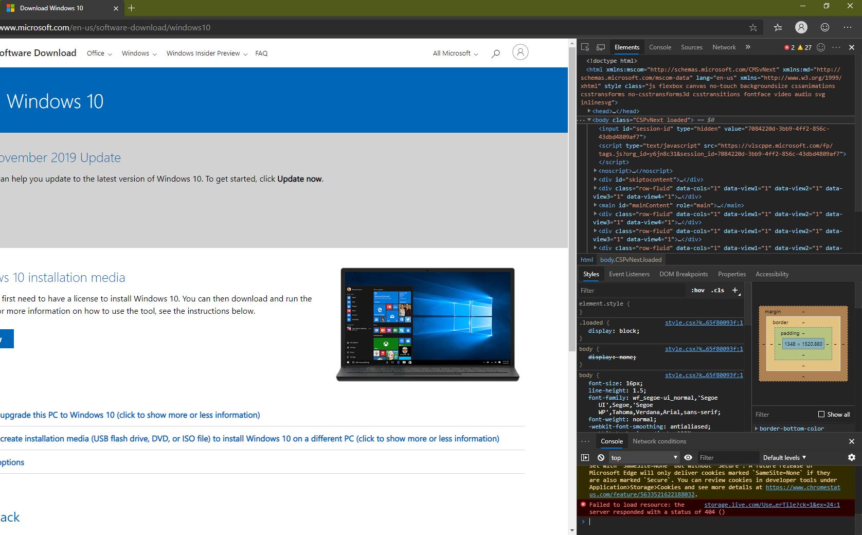 How to Download Windows 10 1909 ISO officially from Microsoft ...