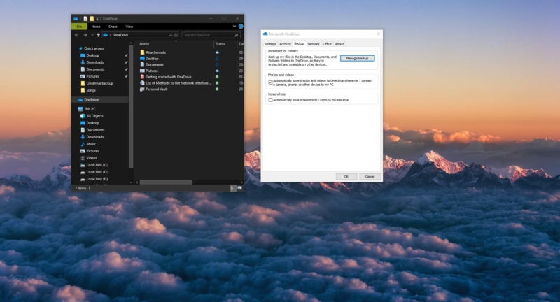 How To Fix Onedrive Backup Tab Is Missing From Settings Technoresult