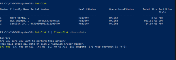 How To Format Usb Flash Drive Using Powershell Technoresult 7681