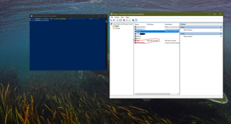 Create New Local User Account using PowerShell - Technoresult