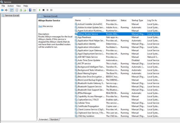 Add windows Services to control panel in Windows 10 - Technoresult