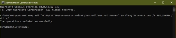 How To Disable Remote Desktop Using Command Prompt Or Powershell Technoresult