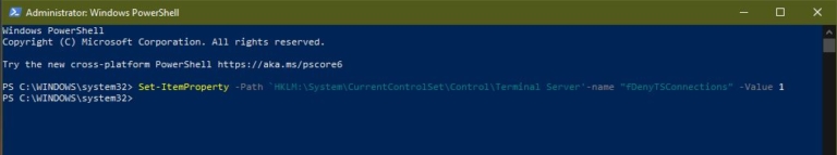 How To Disable Remote Desktop Using Command Prompt Or Powershell Technoresult