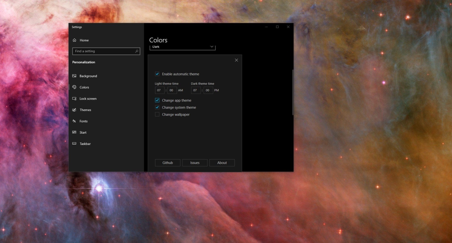 Enable Automatic Dark Mode Switcher in Windows 10? - Technoresult