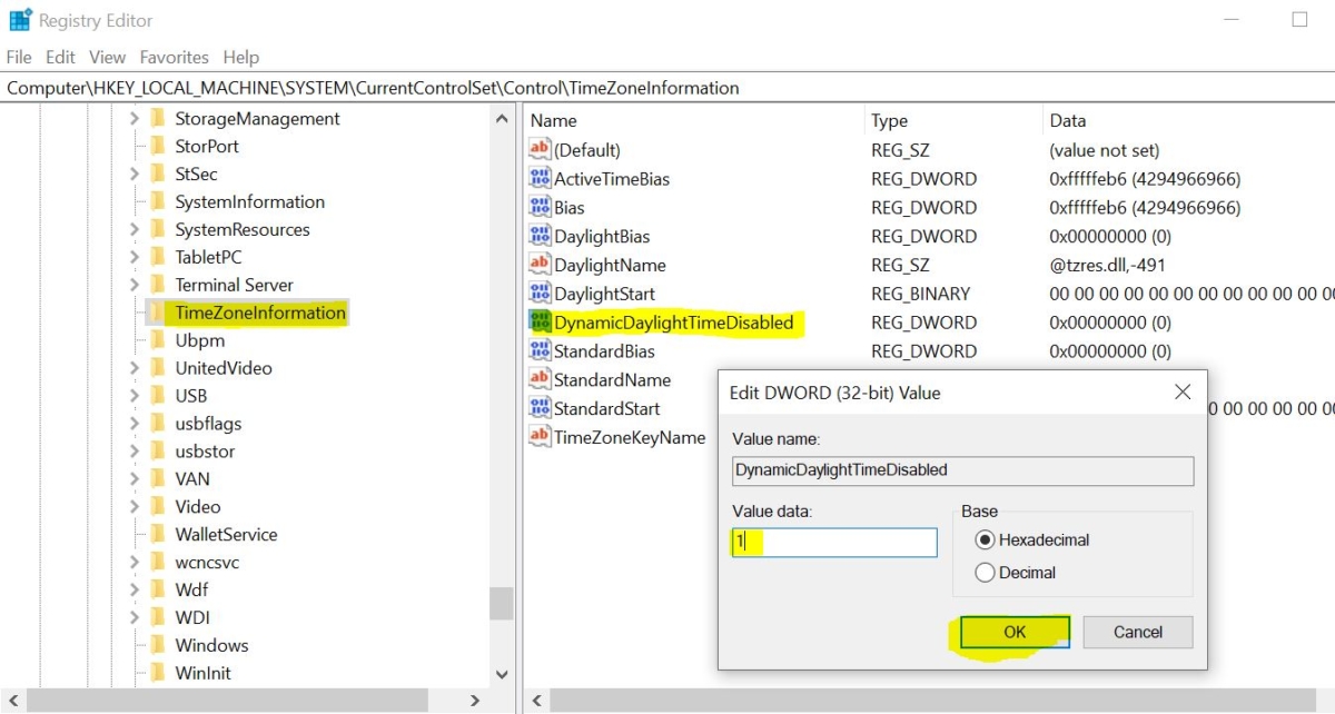 Fix Adjust for daylight saving time automatically is Grayed Out ...