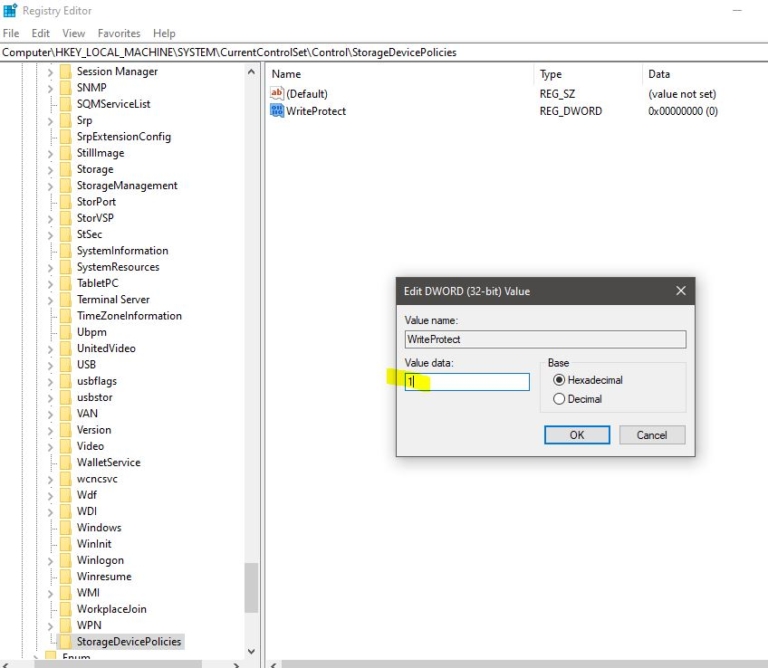 How to Enable or Disable USB Write access in Windows 10? - Technoresult