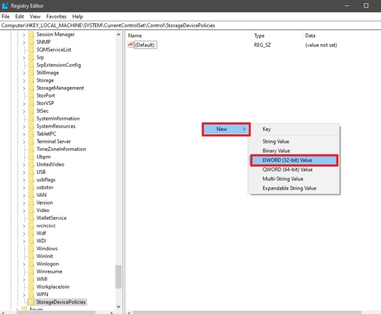 How To Enable Or Disable Usb Write Access In Windows 10 Technoresult