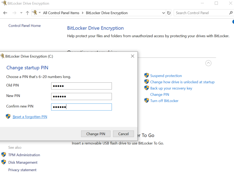 How to Reset BitLocker Pin Using PowerShell? - Technoresult
