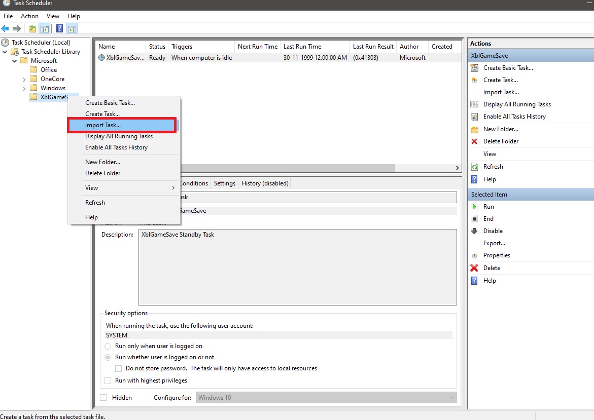 Import Or Export Tasks From The Task Scheduler In Windows 10 Technoresult