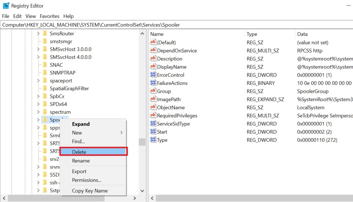 How to Delete a Windows Services using Registry or command-line ...
