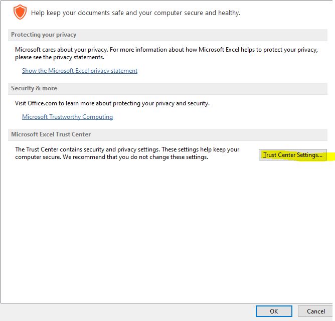 Error 1004 Programmatic Access To Visual Basic Project Is Not Trusted Technoresult