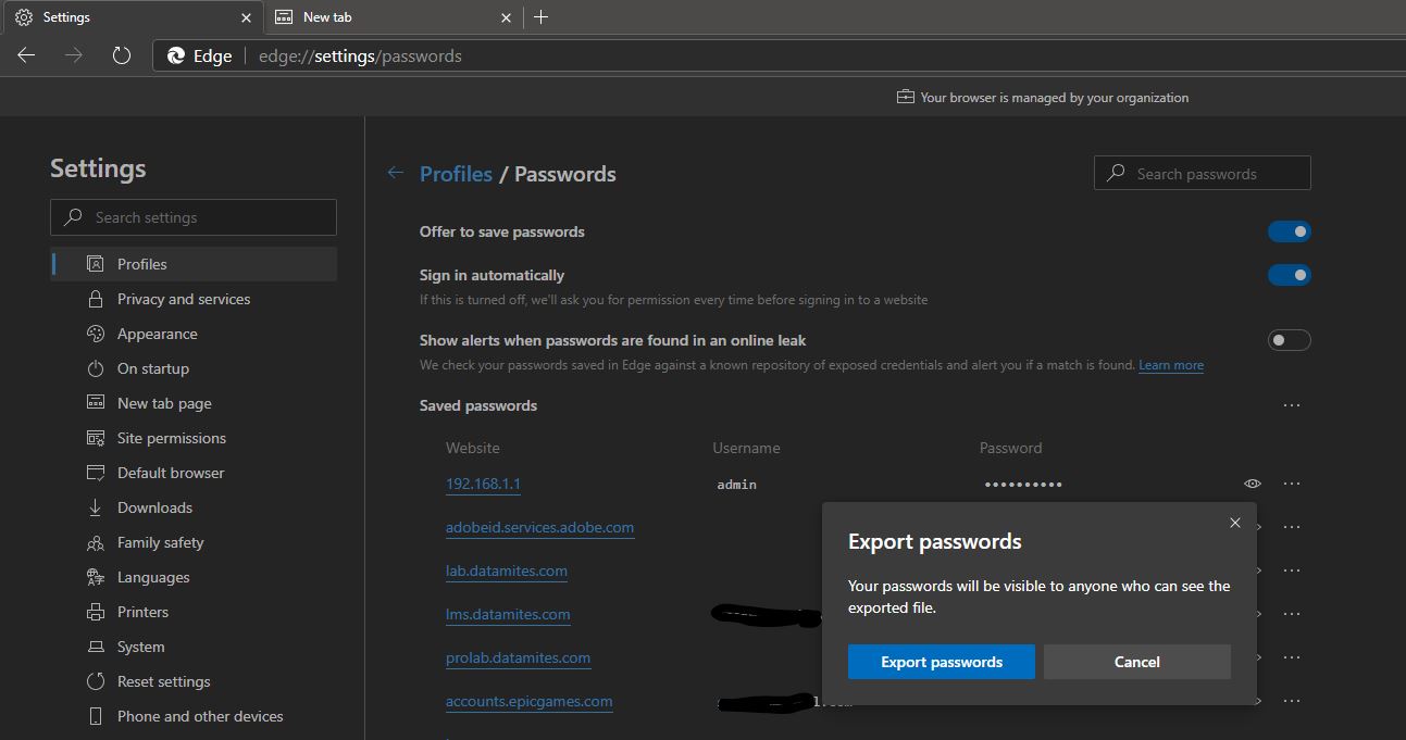How to Export Saved Passwords from Microsoft Edge? - Technoresult